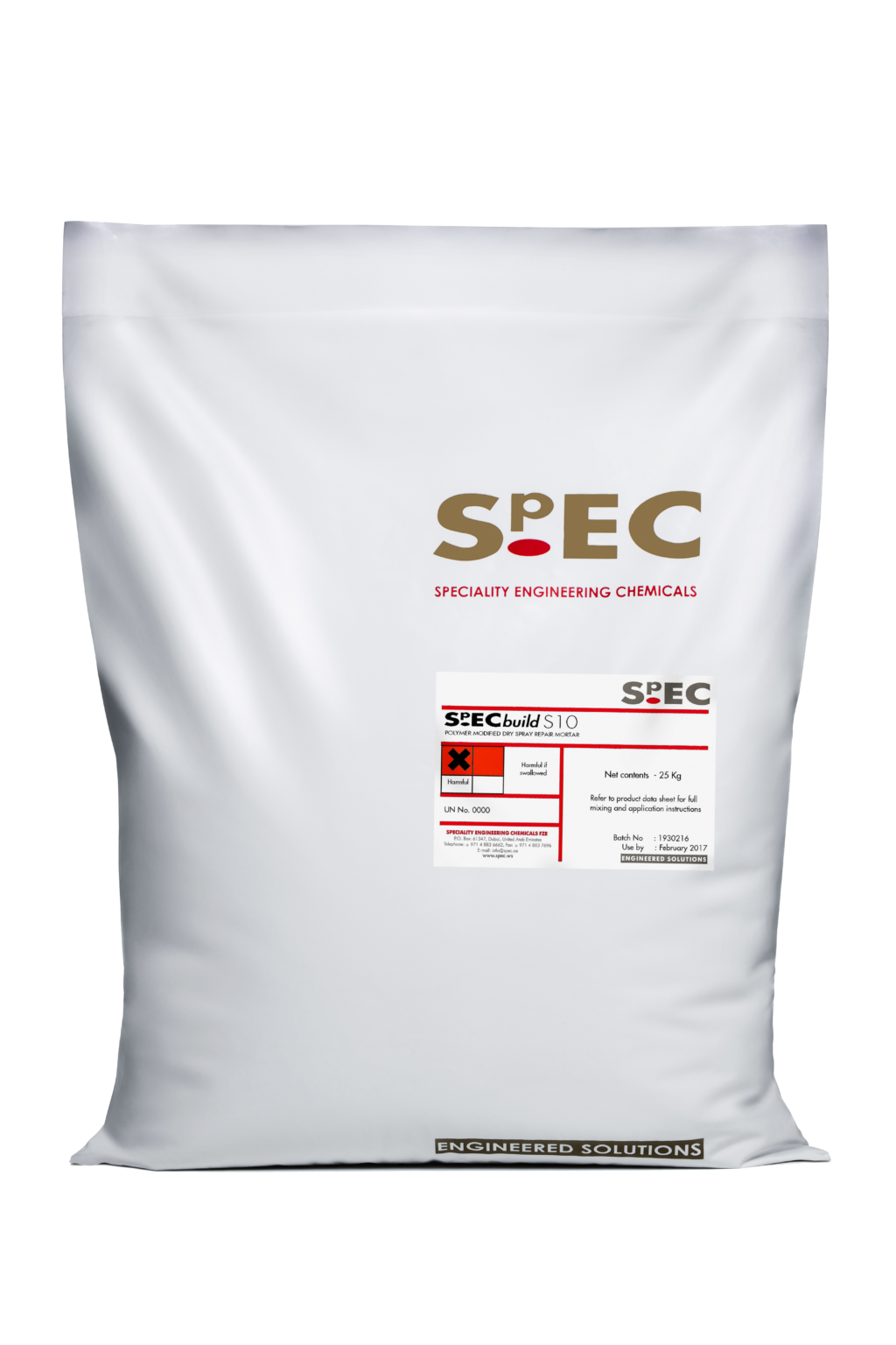 SpECbuild S10 Polymer Modified Repair Mortar for Concrete
