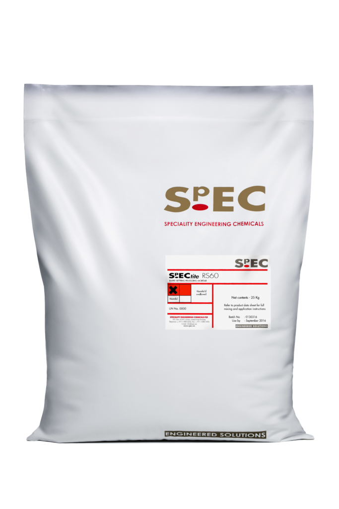 SpECtite RS60 Rapid Set Waterproofing Mortar for Repairs